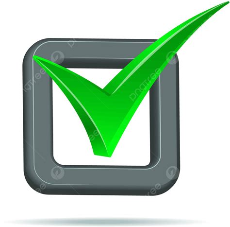 Check Mark Confirm Test Answer Vector Confirm Test Answer Png And