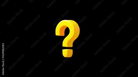 Question Mark Animation Cartoon Comic Questions Marks Flying Animated Questions Marks Animated