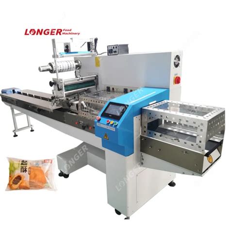 Cankey Automatic Brownies Flow Wrapping Fast Food Packing Toast Bread