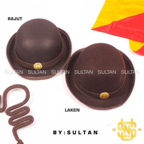 Boni Baret Pramuka Topi Pramuka Putra Dan Putri Boni Atau Baret Bahan Laken Sdsmpsma Siaga