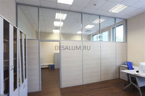 Модульные перегородки для офиса купить в Москве | Компания Desalum