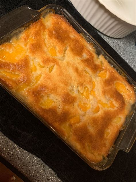 Best Peach Cobbler Recipe With Canned Peaches Peaches And Cream