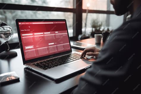 Premium Vector Coding Html And Programming On Screen Laptop Development