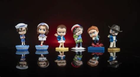 Stranger Things Blind Box Chibi 2 Figures Bundle Of 9 Figures