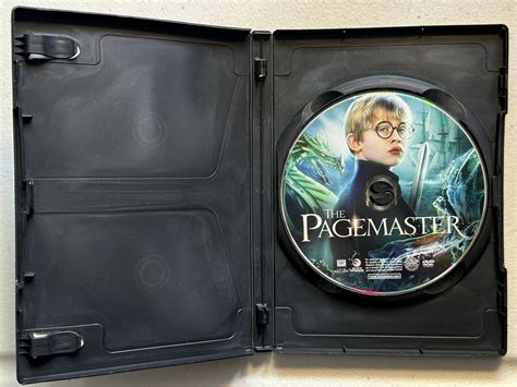 The Pagemaster Dvd Woriginal Case Used Tested Macaulay Culkin