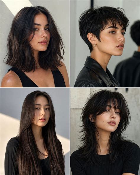 25 Dark Hairstyles To Add Drama And Depth Hairstyles For Haircuts