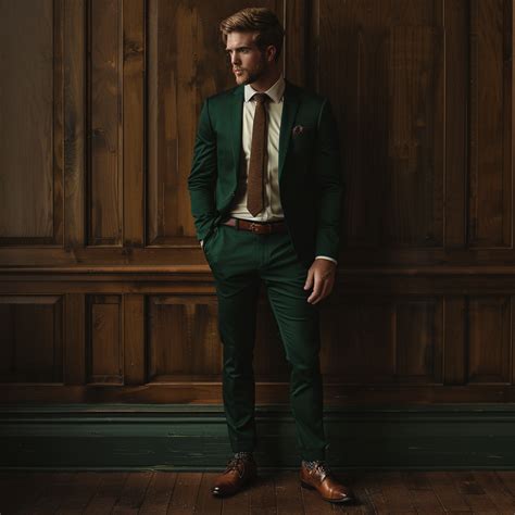 How To Style A Dark Green Suit Expert Tips From Xsuit
