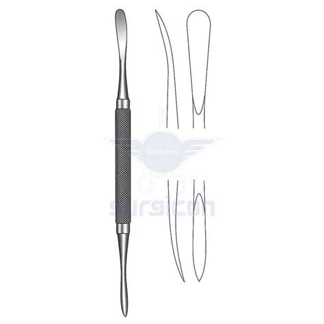 Dental Instruments Dingman Periosteum Elevator Double Ended 18cm Stainless Steel Professional