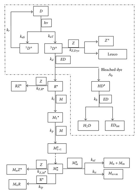Flow Chart Of The Photochemical Process 16 We Note That The