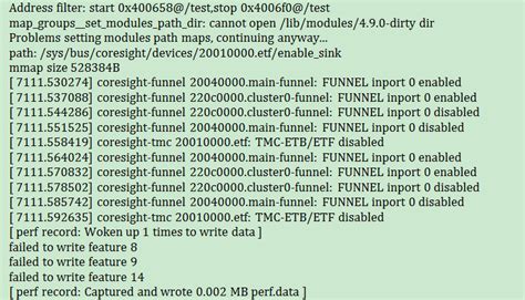 Do A Coresight Trace On Linux Without Ds 5 Tools Software And Ides