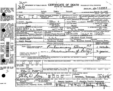 Ralph Edwin Duncan 1909 1965 Find A Grave Memorial