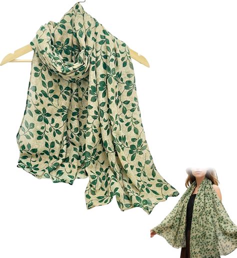 Wnzdp Green Sarf For Women Uk Scarves For Women Uk Lightweight Ladies