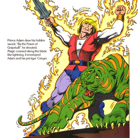 Ominous Octopus Omnibus Mr Tawny And Cringer Battlecat Of He Man Fame