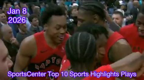 Sportscenter Top 10 Sports Highlights Plays Jan 8 2026 Youtube
