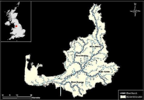 River Ribble Catchment Download Scientific Diagram