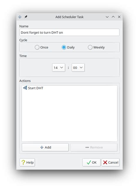 Add Scheduler Task Tixati