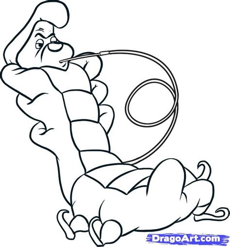 Step 7 How To Draw Caterpillar Alice In Wonderland Alice In