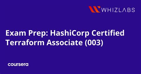 Exam Prep Hashicorp Certified Terraform Associate 003 Coursya