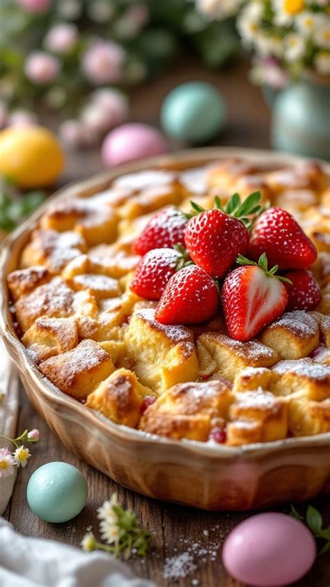 Easter Bread Pudding Recipescookingblog