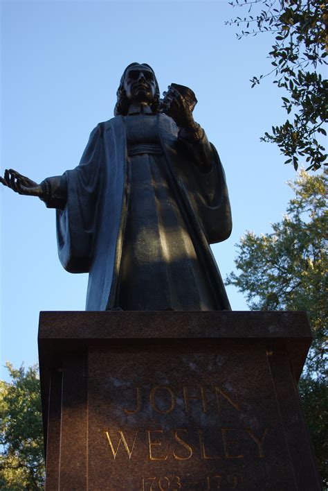 John Wesley Statue In Savannah Georgia John Wesley Methodism