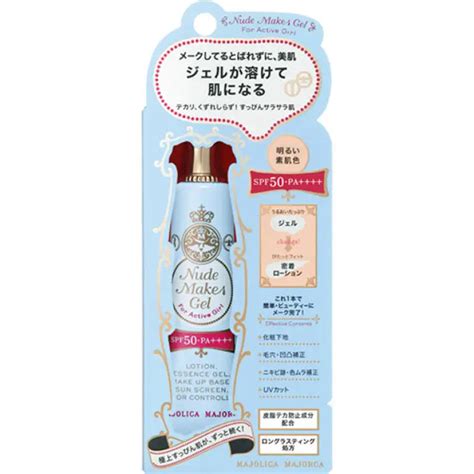 Shiseido Majolica Majorca Nude Maker Gel Spf50 Pa 25g Japanese