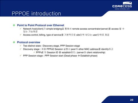 Ppt Pppoe Point To Point Protocol Over Ethernet Powerpoint