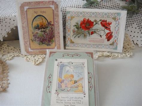 Vintage Victorian Greeting Cards
