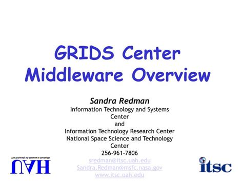Ppt Grids Center Middleware Overview Powerpoint Presentation Free Download Id3426173