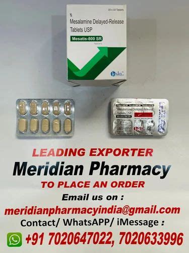 Mesalamine 800 Mg At ₹ 600 Stripe Mesalamine Tablets In Nagpur Id 2854952298448