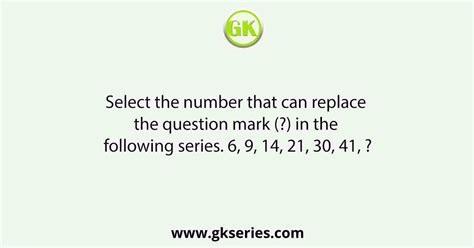 select the number that can replace the question mark in the