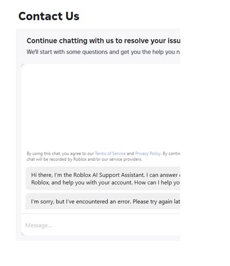 Account Hacked And Roblox Support Bot Does Not Work Platform Usage