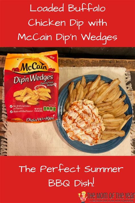Crowd Pleasing Loaded Buffalo Chicken Dip The Mom Of The Year