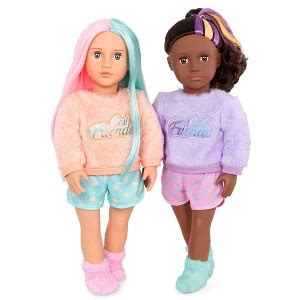 Our Generation Lumi And Isabel 2 Best Friends 18 Slumber Party Dolls