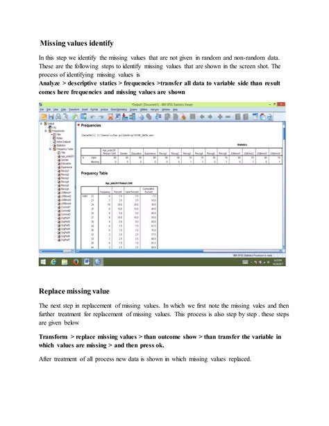 Missing Values Identify Docx