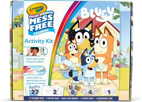 Crayola Color Wonder Bluey Activity Kit Home Of The Humble Warrior