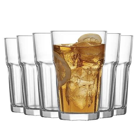 Lav Aras Highball Glasses 300ml Clear Pack Of 6