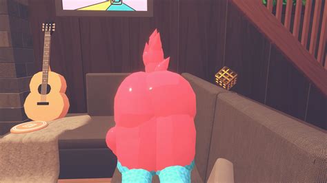 Rule 34 Ass Ass Focus Ass Up Background Frisbee Guitar Jsab Just Shapes And Beats Laying Down