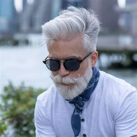 10 Handsome Grey Hairstyles For Men Young And Old Iwofr