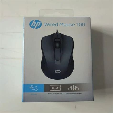 Hp 100 Wired Mouse At ₹ 320piece In Madanapalle Id 2849525657791