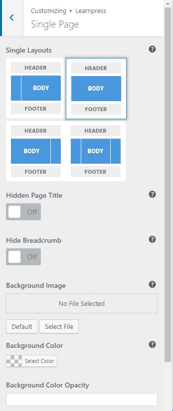 learnpress customization thimpress docs