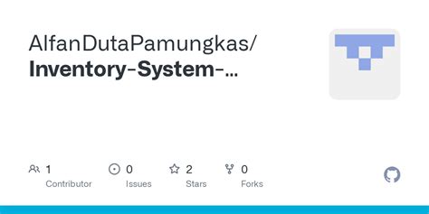 Github Alfandutapamungkasinventory System Restful Api
