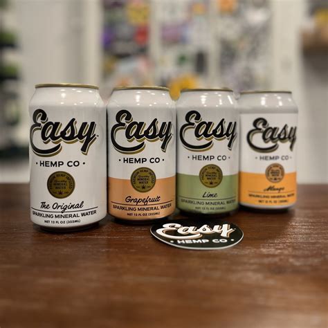 Review Easy Hemp Co Thccbd Sparkling Water — Non Alcoholic Nation