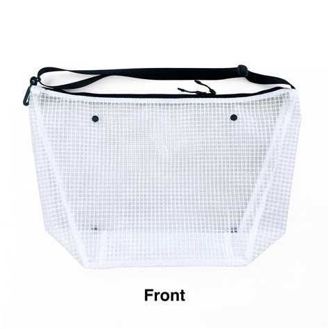 Corner Printing Grid Clear ショルダーバッグ 品番cpgb