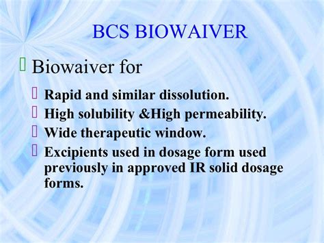 Bcs Classification System