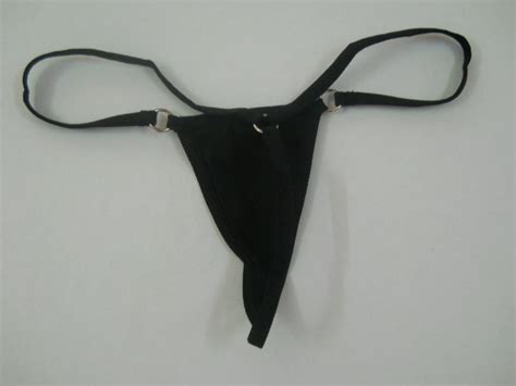 Fashion Care 2u U260 1 Sexy Black Micro G String Womens Underwear