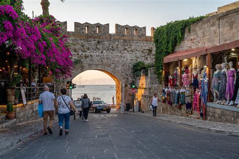 Rhodes Old Town Editorial Image Image Of Culture Heritage 251529755