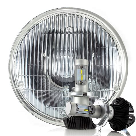 7 Inch Round Led Headlights Classic Mini Headlight Halogen Conversion Kit 7 Inch Round Lucas
