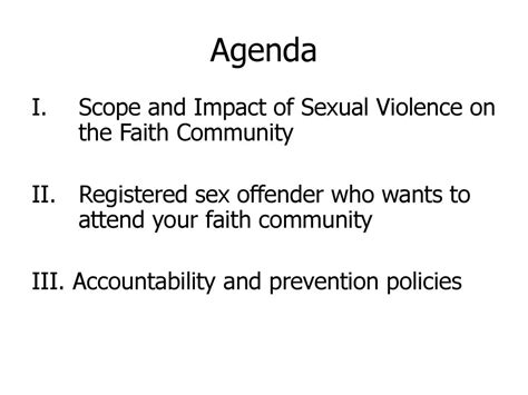 Safety Starts Here A Curriculum For Faith Community Presentation On