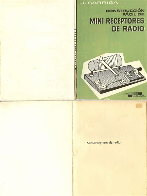 Ed Cedel 1964 J Garriga Mini Receptores De Radio Galena Pdf Pdf