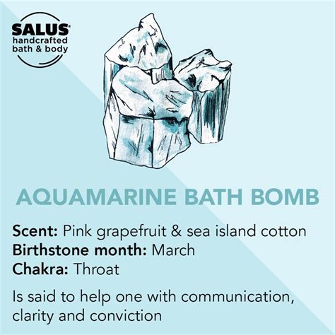 Aquamarine Geode Mega Bath Bomb T Set Etsy